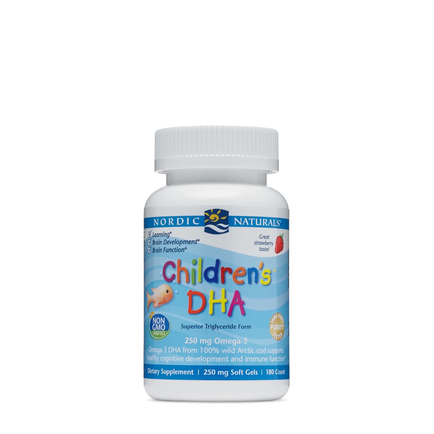 Children's DHA Formula 250mg - Strawberry Softgel - 180 Count | Buy Now with Express ...