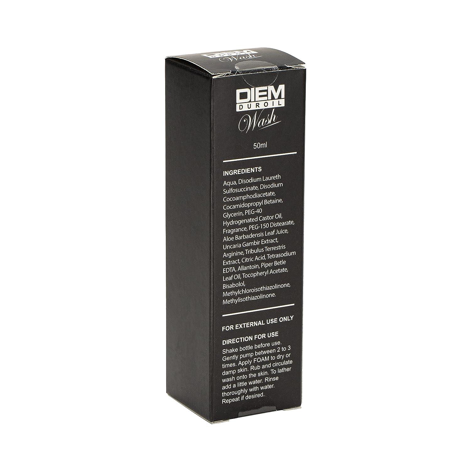 DIEM Duroil Intimate & Male Genital Wash - 50ml | Gentle Cleansing for ...