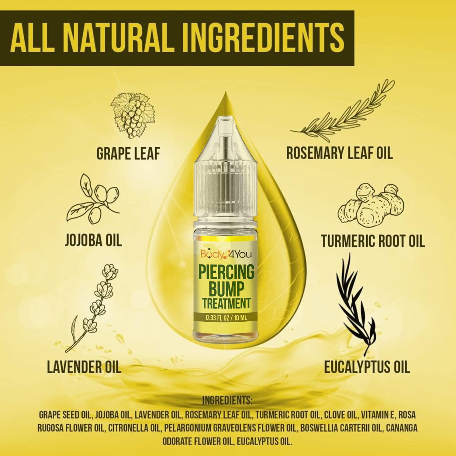 BodyJ4You Piercing Bump Aftercare Treatment | Keloid & Skin Mark ...