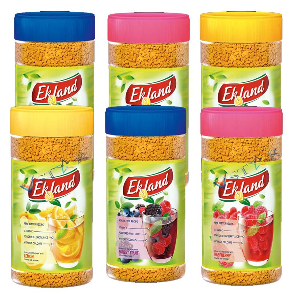 Ekoland Raspberry Multivitamin Lemon & Forest Fruit Flavoured ...