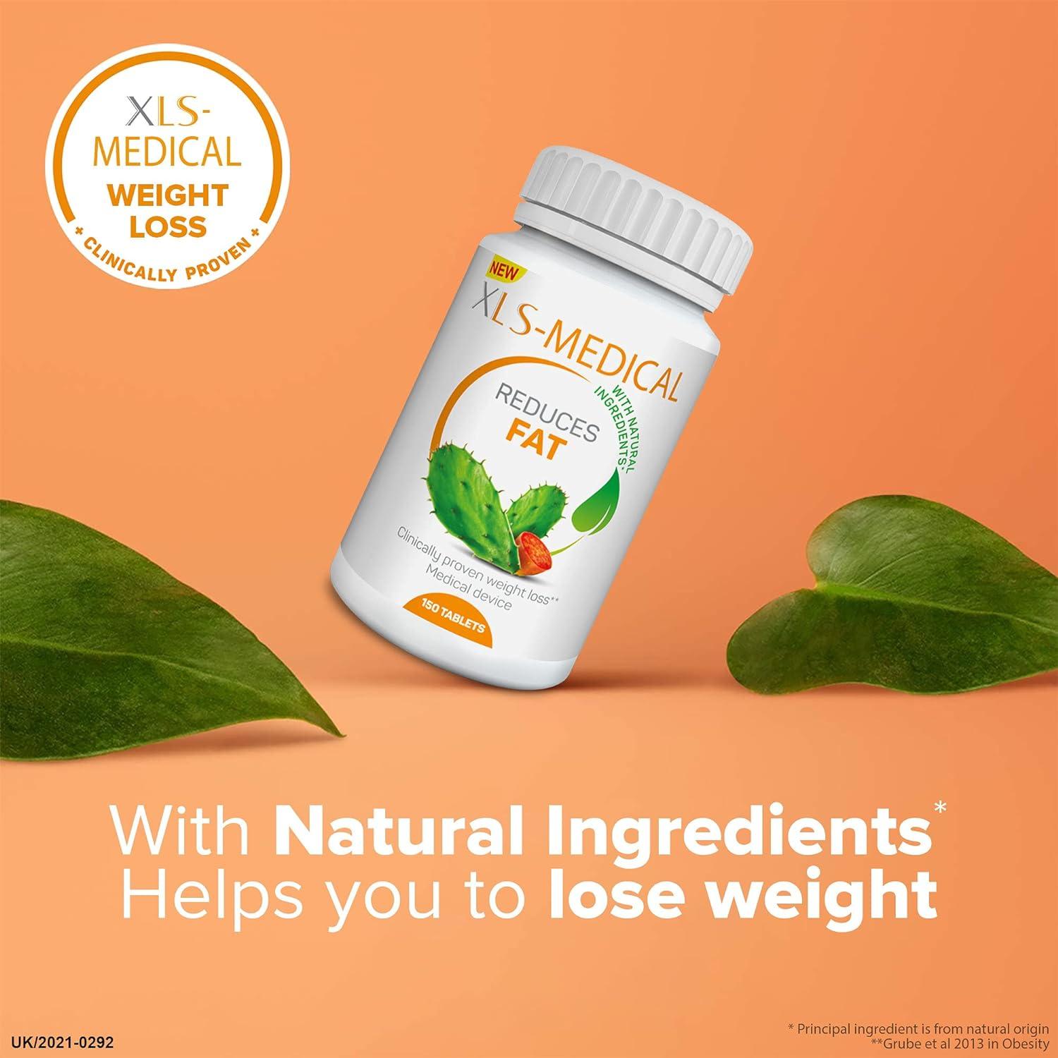 XLS-Medical Weight Loss Tablets | Reduces Fat Absorption | Natural ...