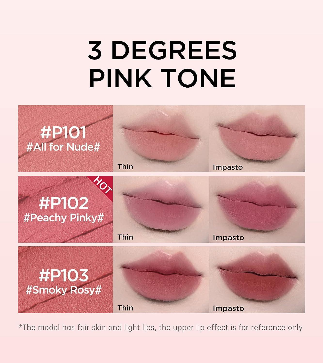 COLORKEY Velvety Mousse Fluffy Lip Mud (P101 All for Nude) - Long ...