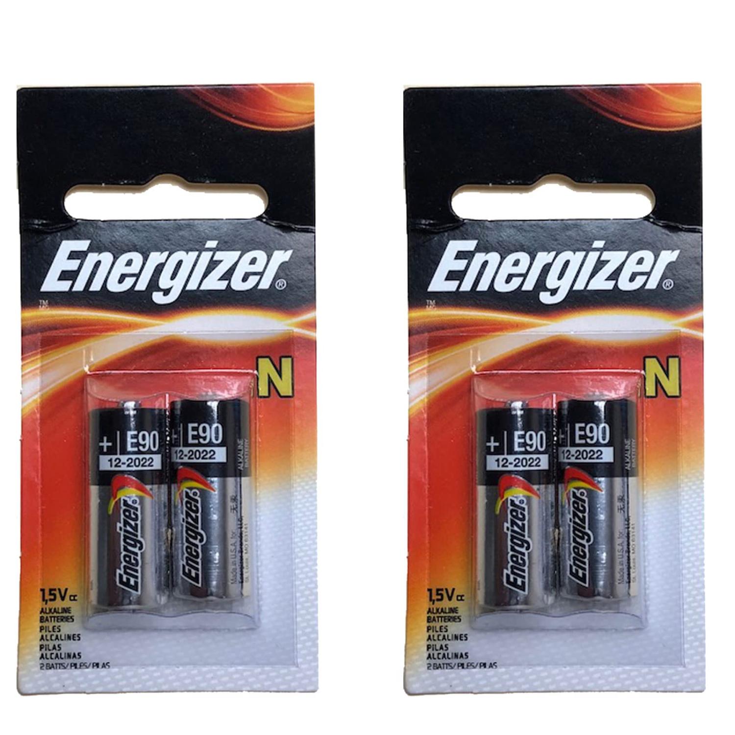 Buy 2x Energizer E90-BP-2 N 1.5V Alkaline Batteries - Durable ...