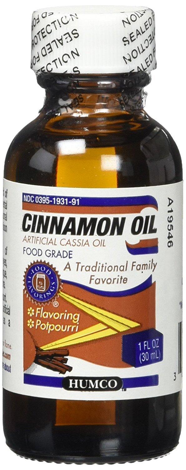 Humco Cinnamon Oil - Food Grade Artificial Cassia Oil 1 fl oz | Premium ...