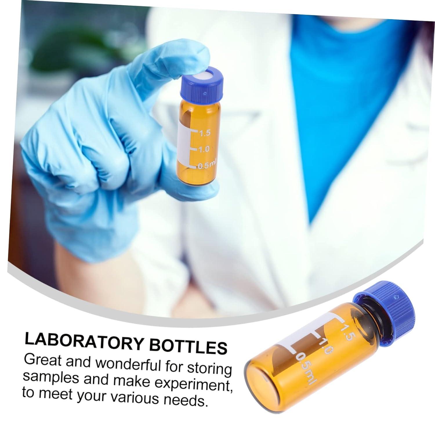 PLAFOPE 200 Pcs Sampling Bottle Borosilicate Sample Vial with ... PLAFOPE 200 Pcs Sampling Bottle Borosilicate Sample Vial with ...