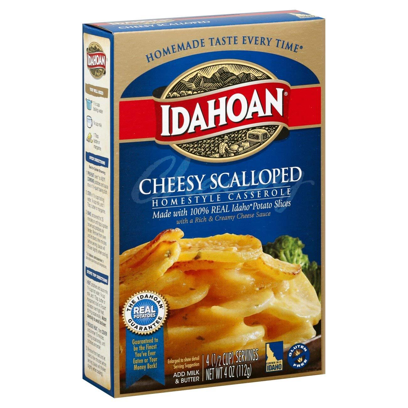 Idahoan Cheesy Scalloped Homestyle Casserole - Delicious Potato Side ...