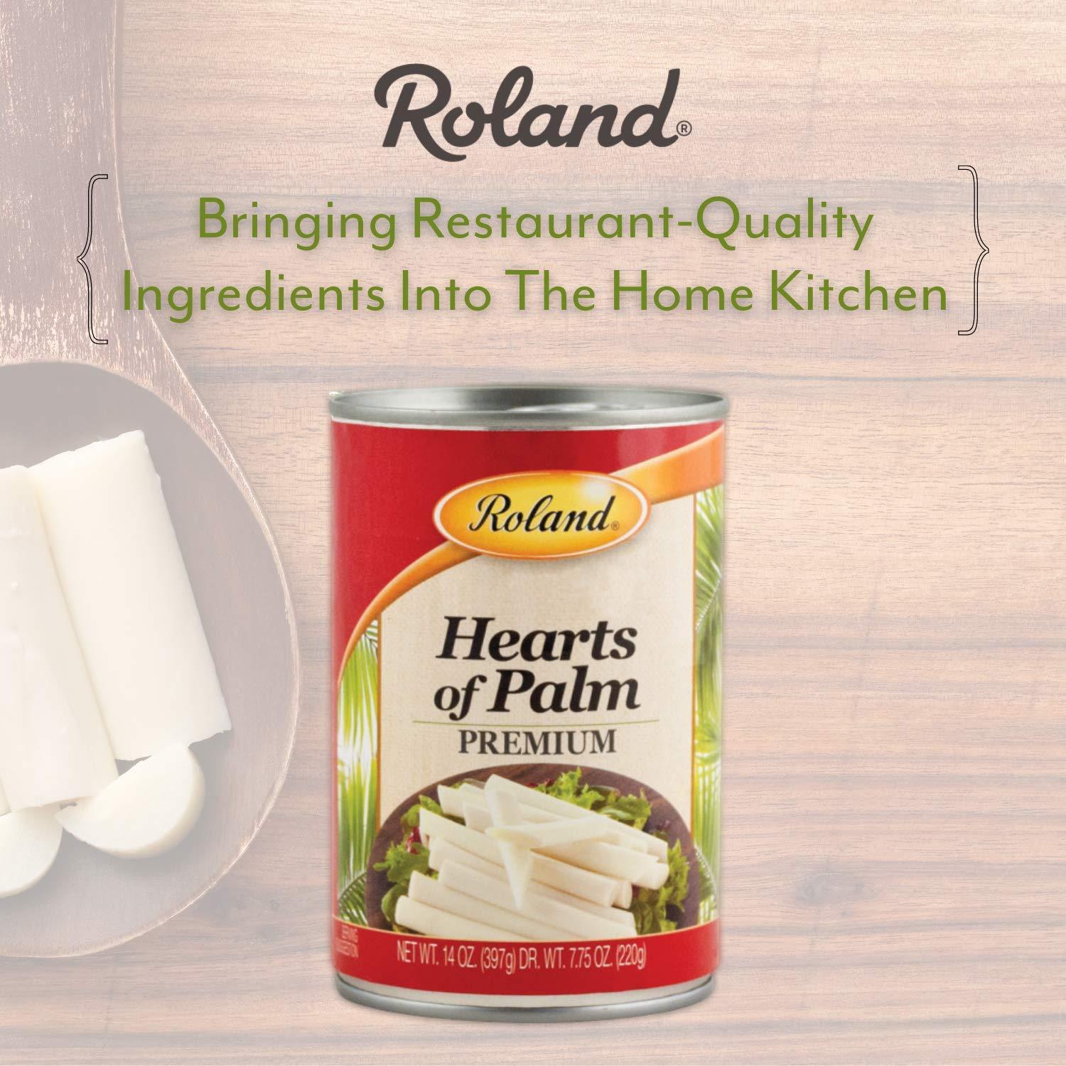 Roland Foods Canned Premium Hearts of Palm 14oz (4-pack) | Specialty ...