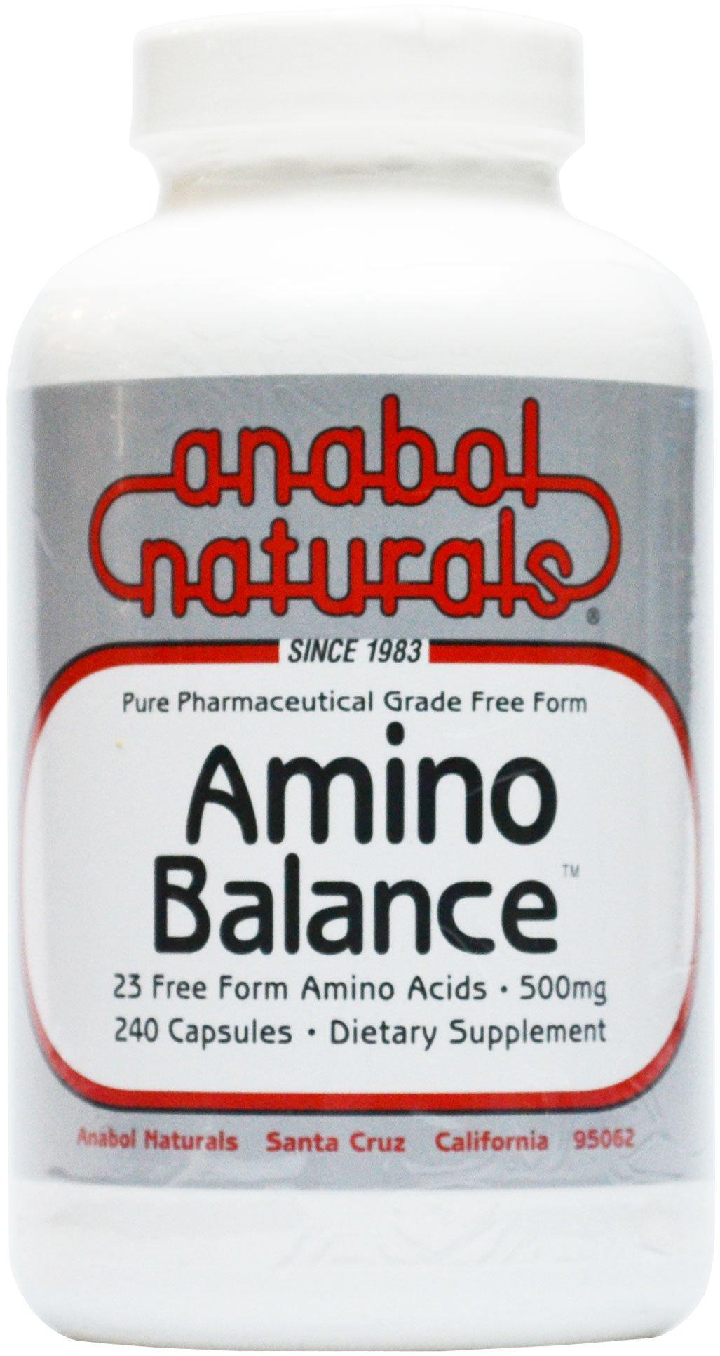 Amino Balance 240 Caps - Complete Amino Energy Supplement | BCAA & EAA ...