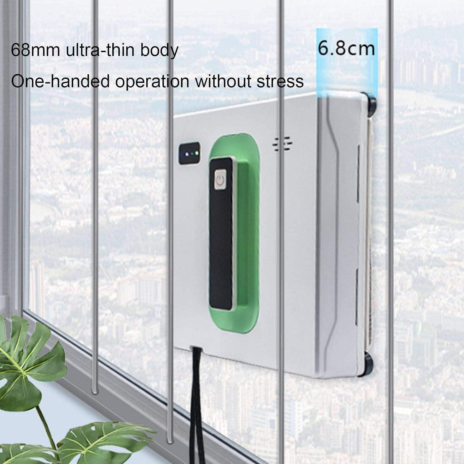 emobwdy Window Cleaner Robot with Auto Dual Water Spray/50Ml Water Tank ...