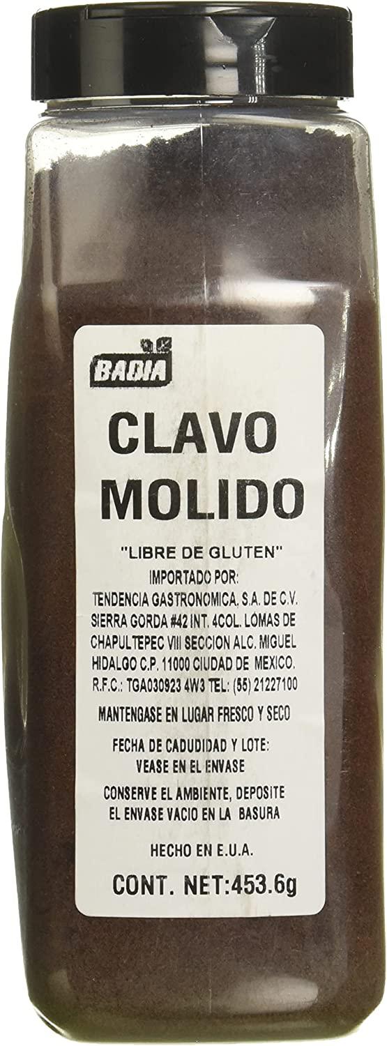 Badia Cloves Ground 16 oz - Premium Quality Spice for Cooking and ...