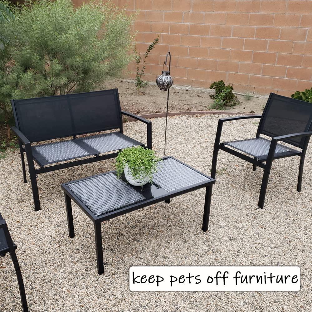 Ysglory 16 Pack Cat Deterrent Outdoor Scat Mat - Plastic Spikes for ...