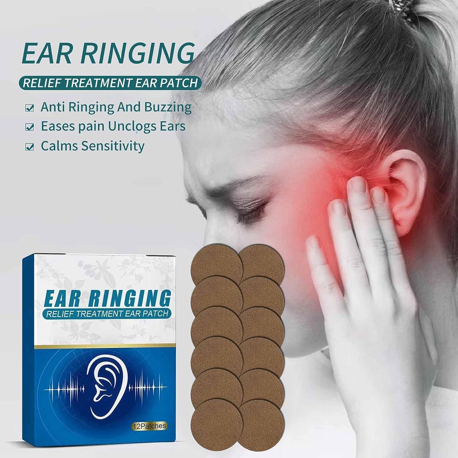 Tinnitus Relief Patches - Natural Herbal Treatment for Ear Ringing ...