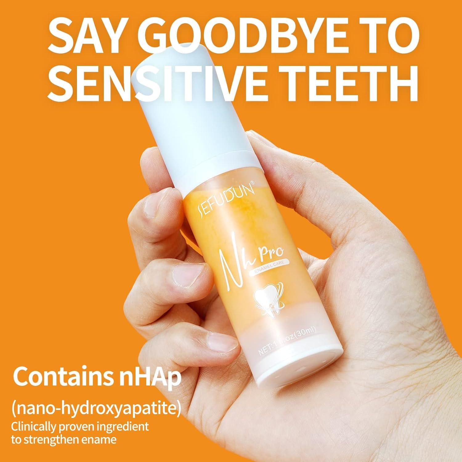 Gentle Whitening Toothpaste for Sensitive Teeth | Remineralizes Enamel ...