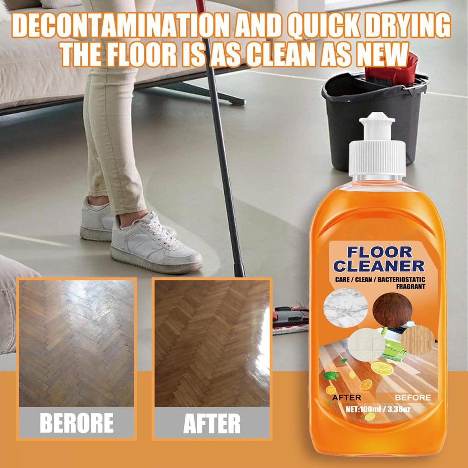 100ml Powerful Decontamination Floor Cleaner Floor and Hard Surfaces ...