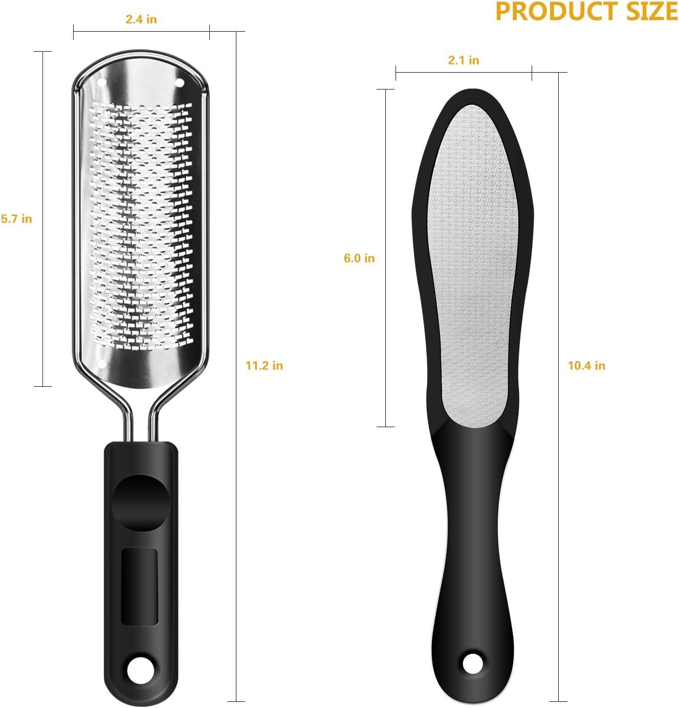 ERGOfoot 3 PCS Professional Foot Rasp Set for Wet/Dry Feet - Callus ...