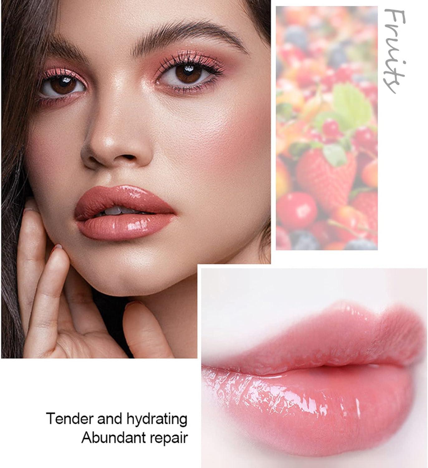 Teenage Girls Lip Oil Set - Moisturizing Fruit Lip Gloss Gift for Dry ...
