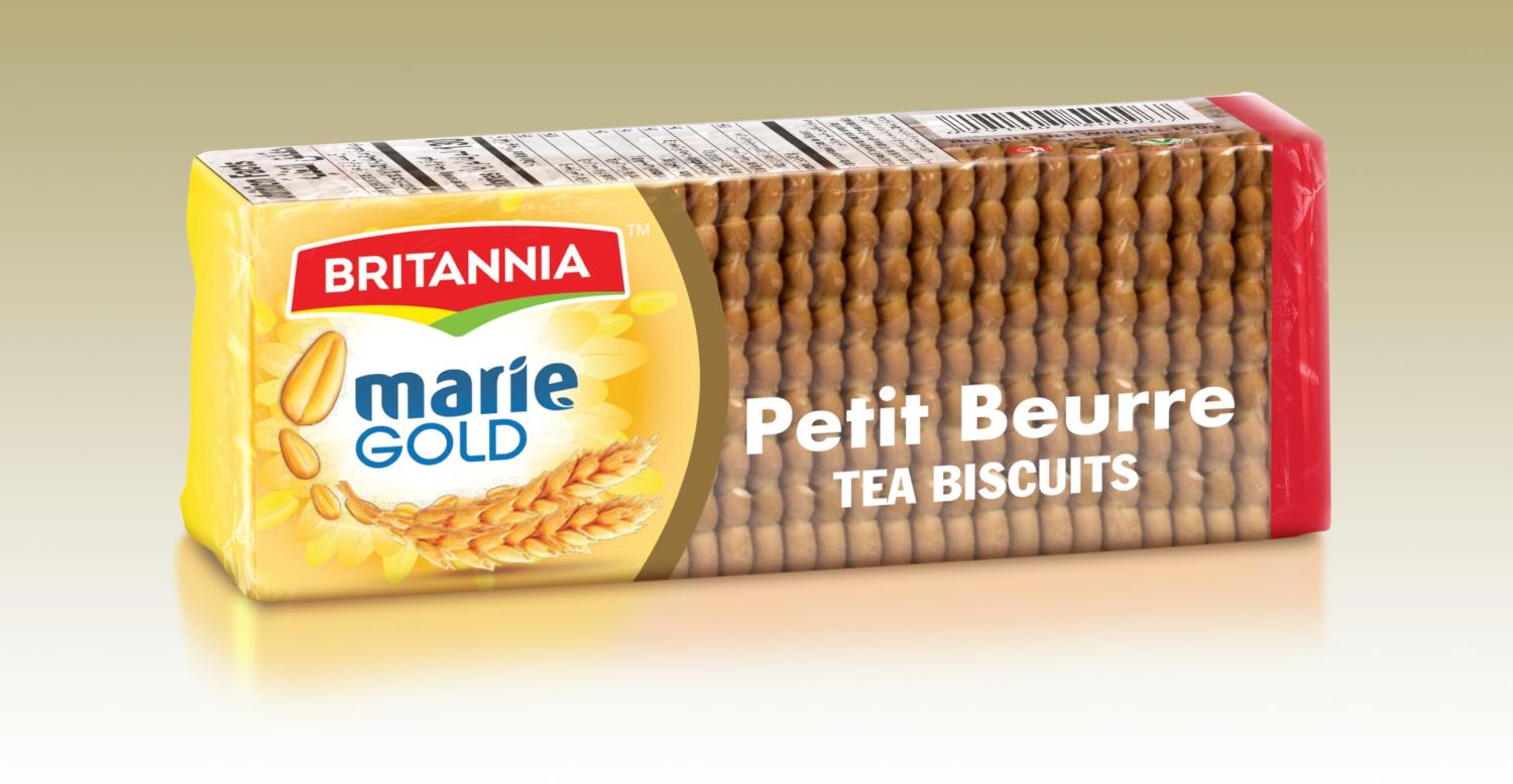 Britannia Marie Petit Beurre Tea Biscuits Pack of 24 (24 x 150g ...