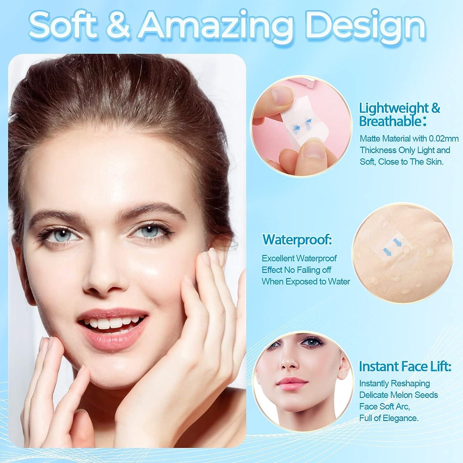 Invisible Face Tape Lifting | Facial Facelift & Neck Lift | Instant ...