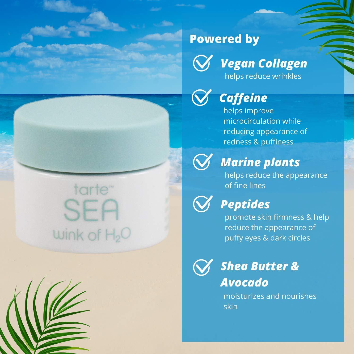 Tarte Sea Wink of H2O Vegan Collagen Eye Cream - Full Size | Hydrating ...