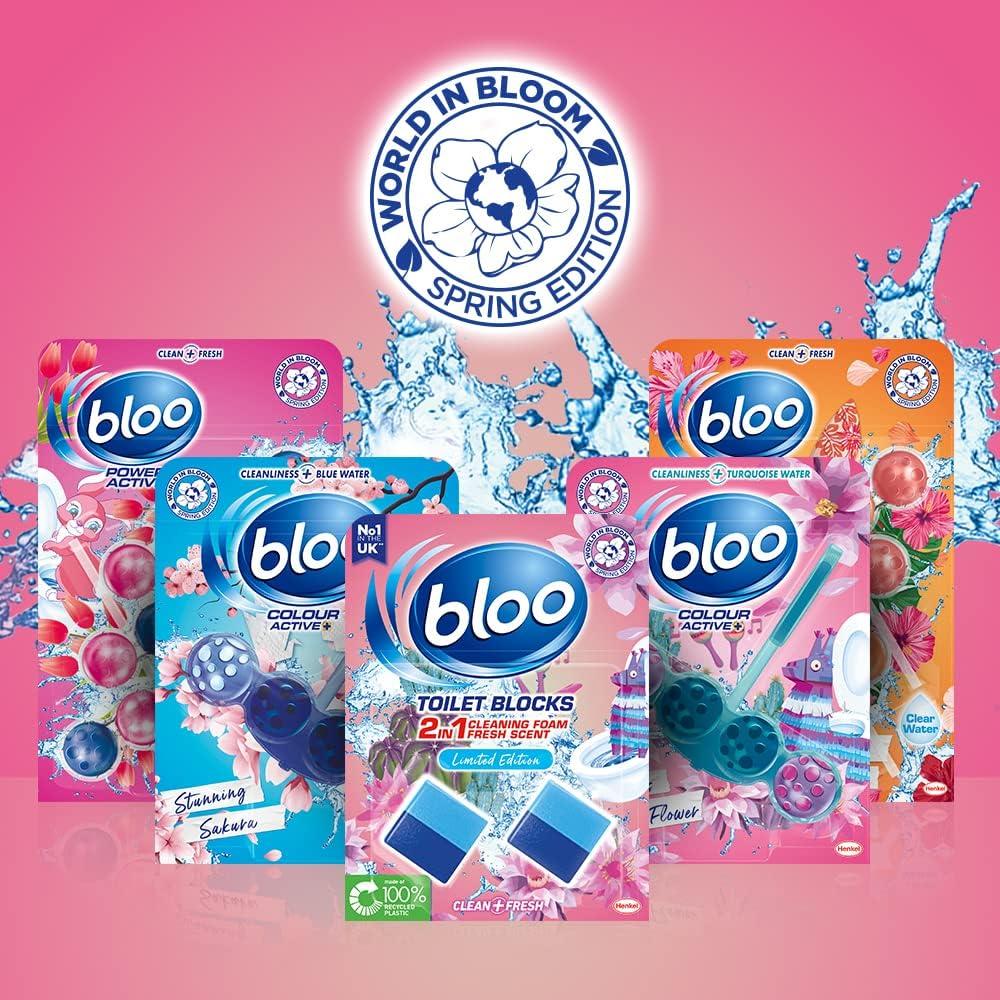 Bloo Limited Edition Precious Passion Flower In Cistern Blocks - 2 x ...