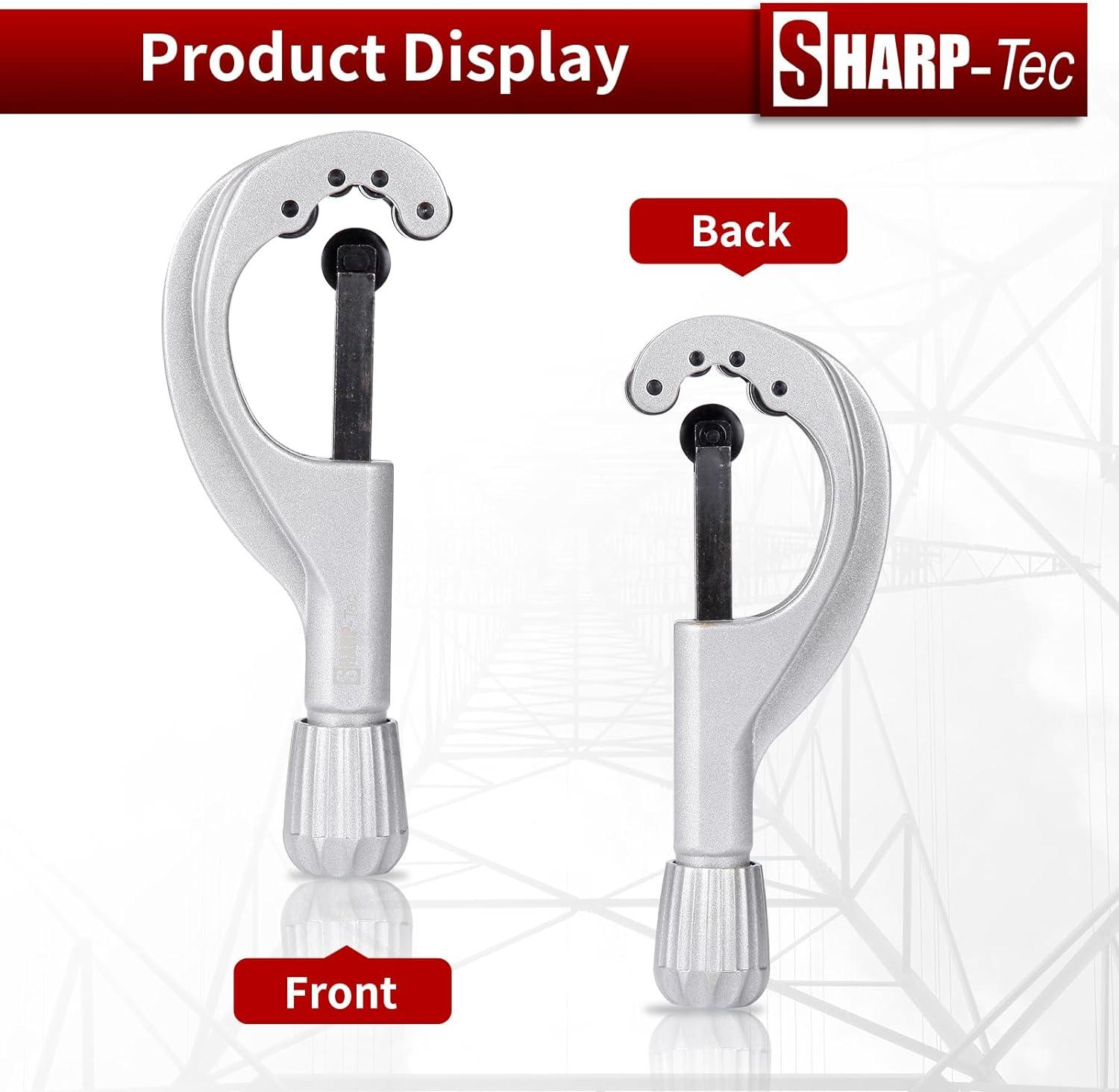 Sharp-tec 6-67mm Pipe Cutter Adjustable Pipe Slice Tube Cutter with ...