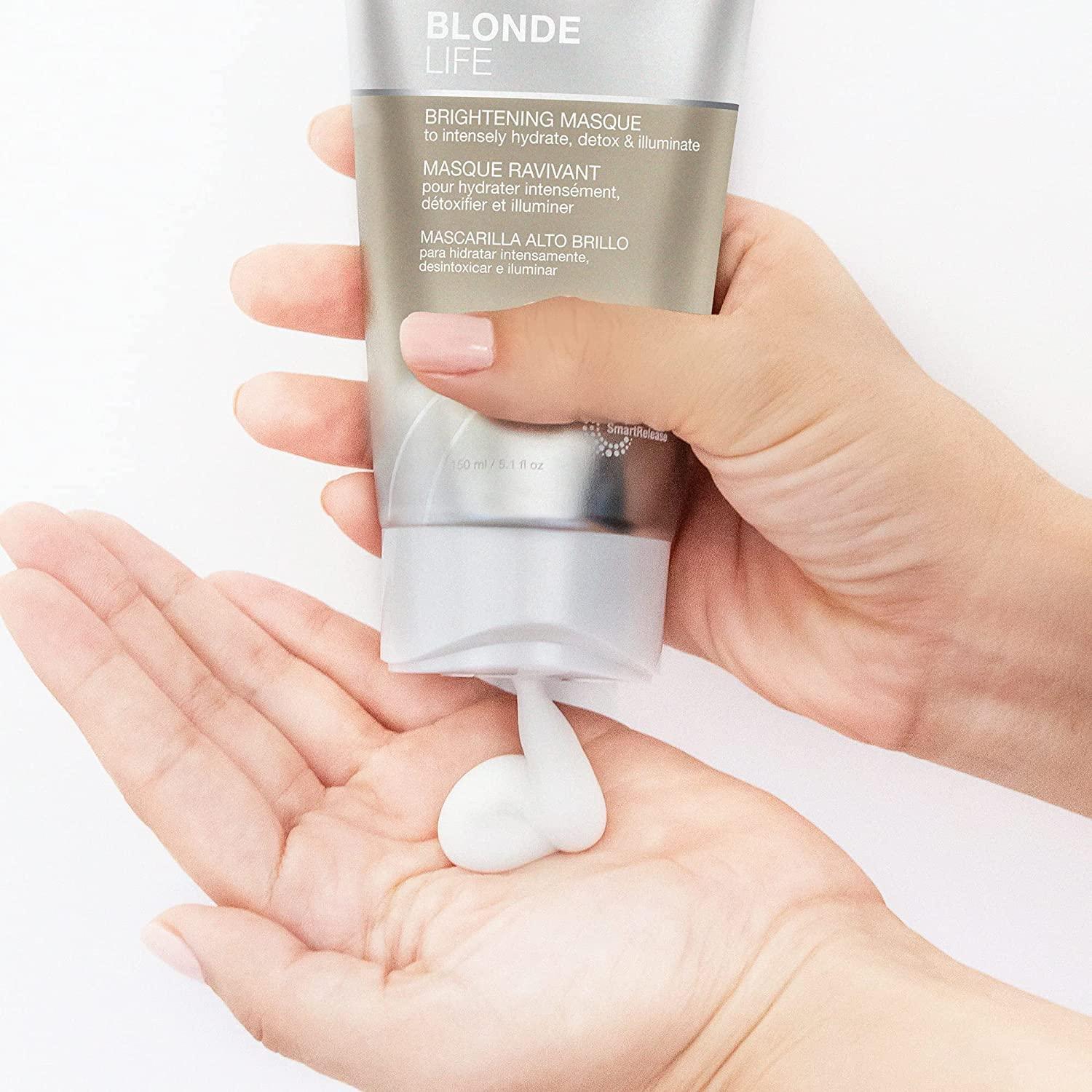 Joico Blonde Life Brightening Masque - Hydrating & Detoxifying ...