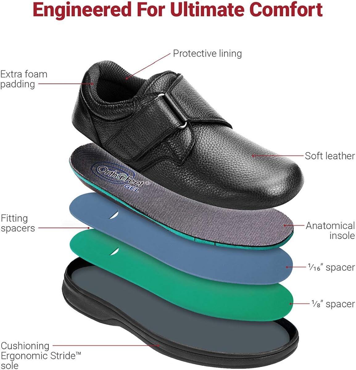 Orthofeet Diabetic Shoes for Men - Proven Comfort & Protection ...