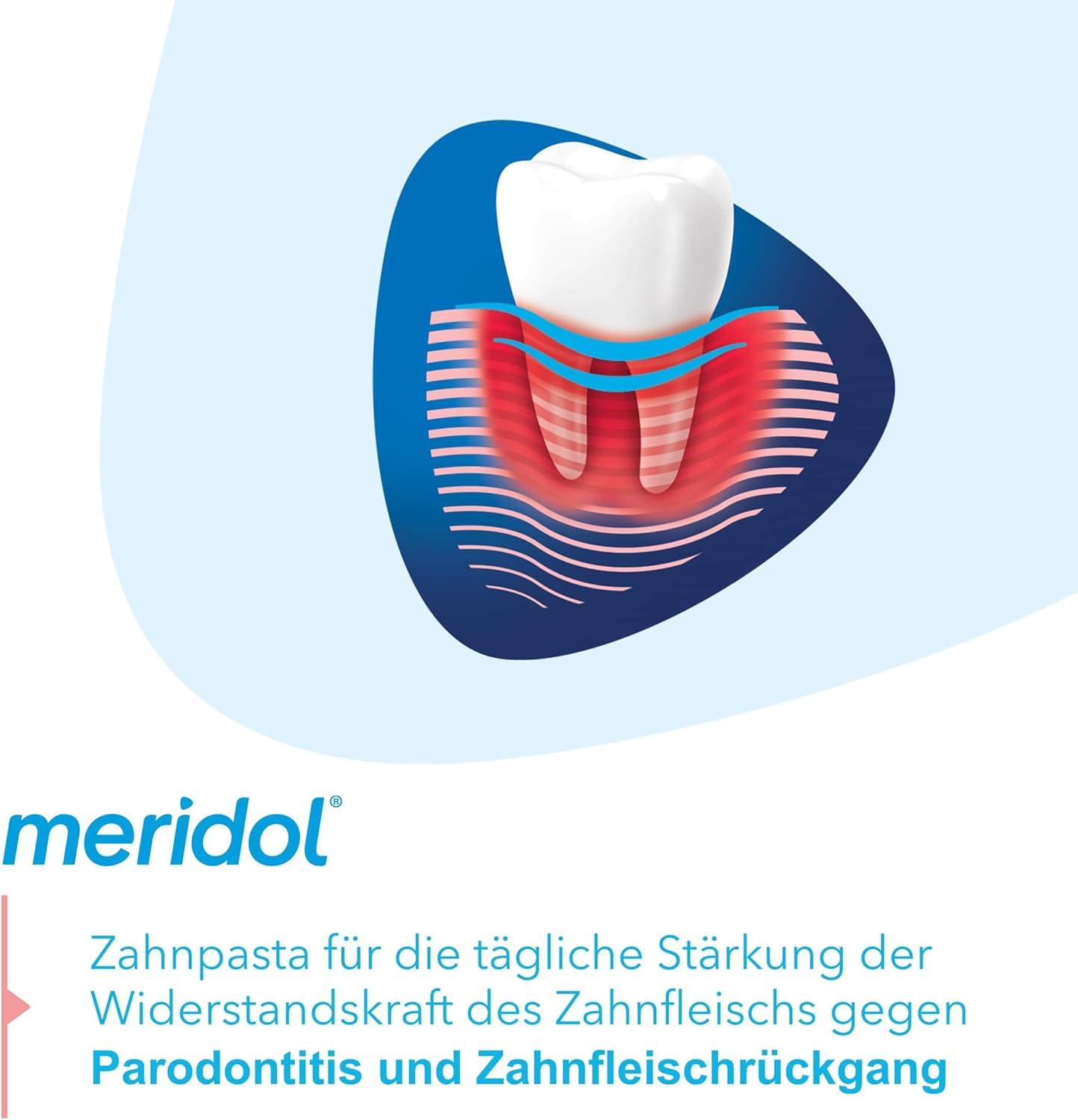 Meridol Set Parodont Expert | Toothpaste Mouthwash & Toothbrush for ...