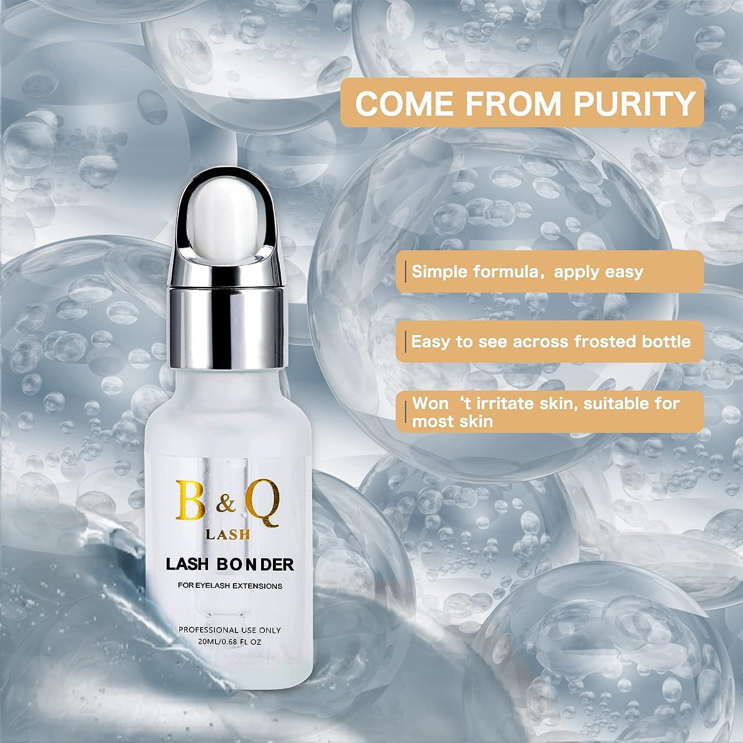 Lash Bonder for Eyelash Extensions 20ML | B&Q Lash Sealant Super Bonder ...