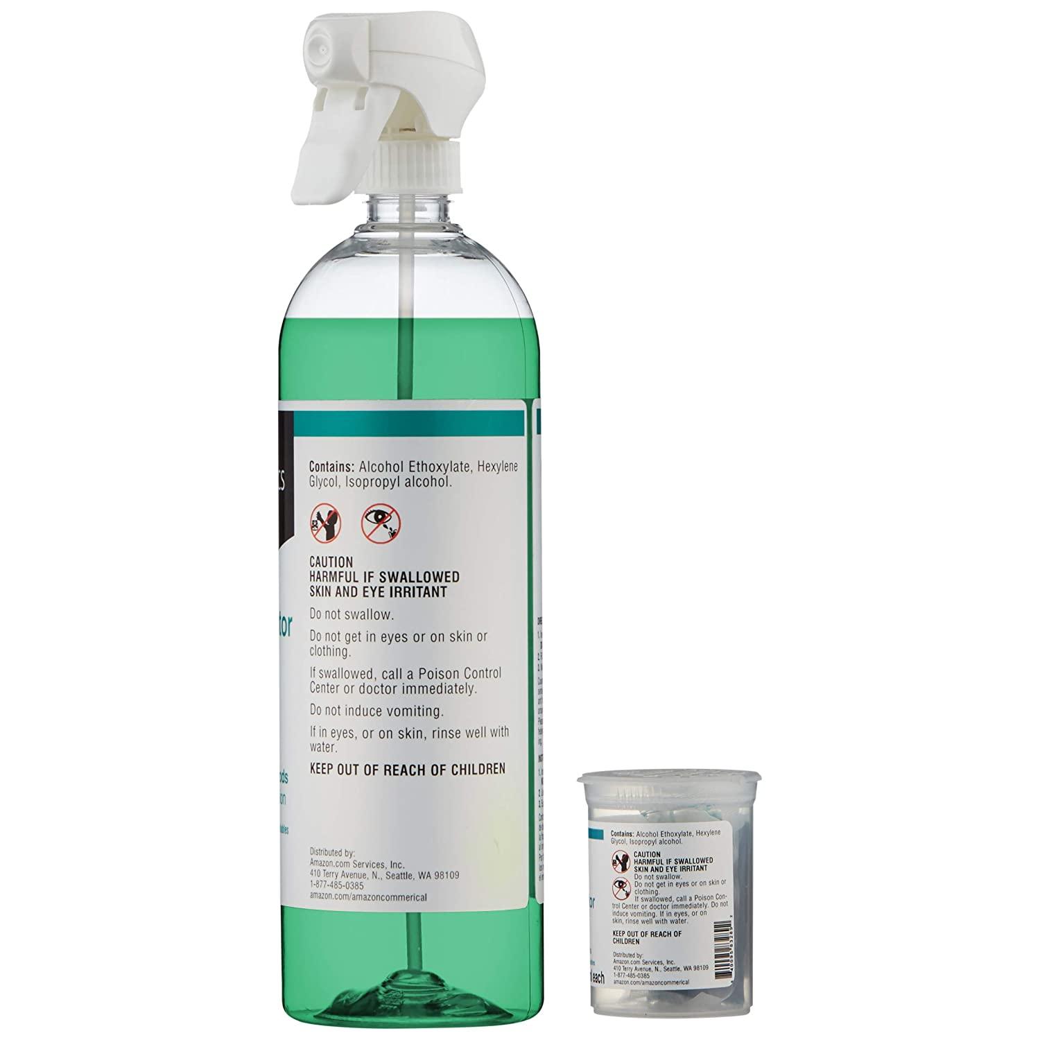 Amazon Basics Dissolvable Odor Eliminator Kit - 3 Refill Pacs Included ...