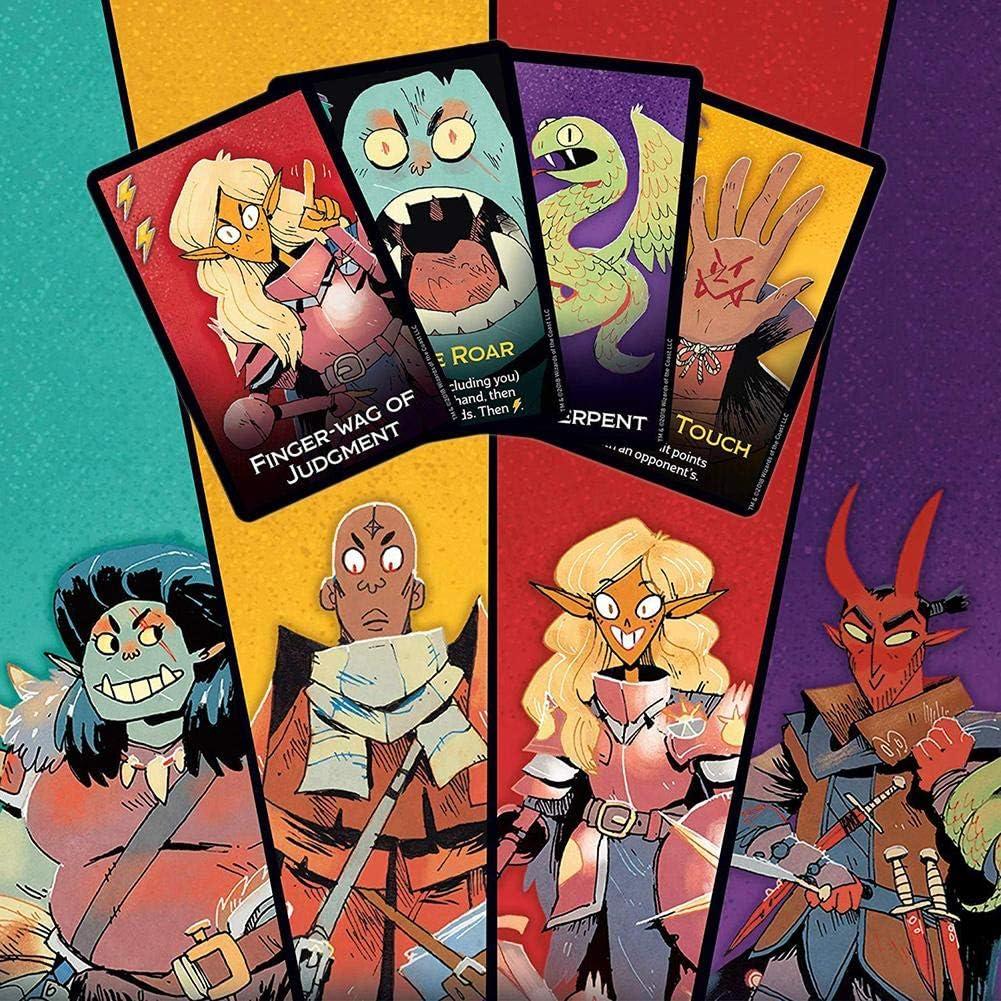 Dungeon Mayhem Card Game: Dungeons & Dragons | 24 Players | 120 Cards ...