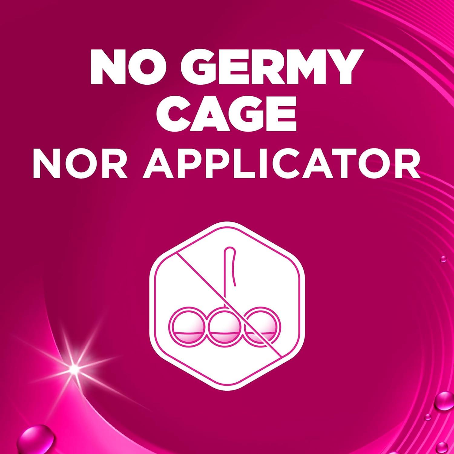 Harpic Hygienic Fresh Sticker Adhesive Toilet Block Purple - Floral ...