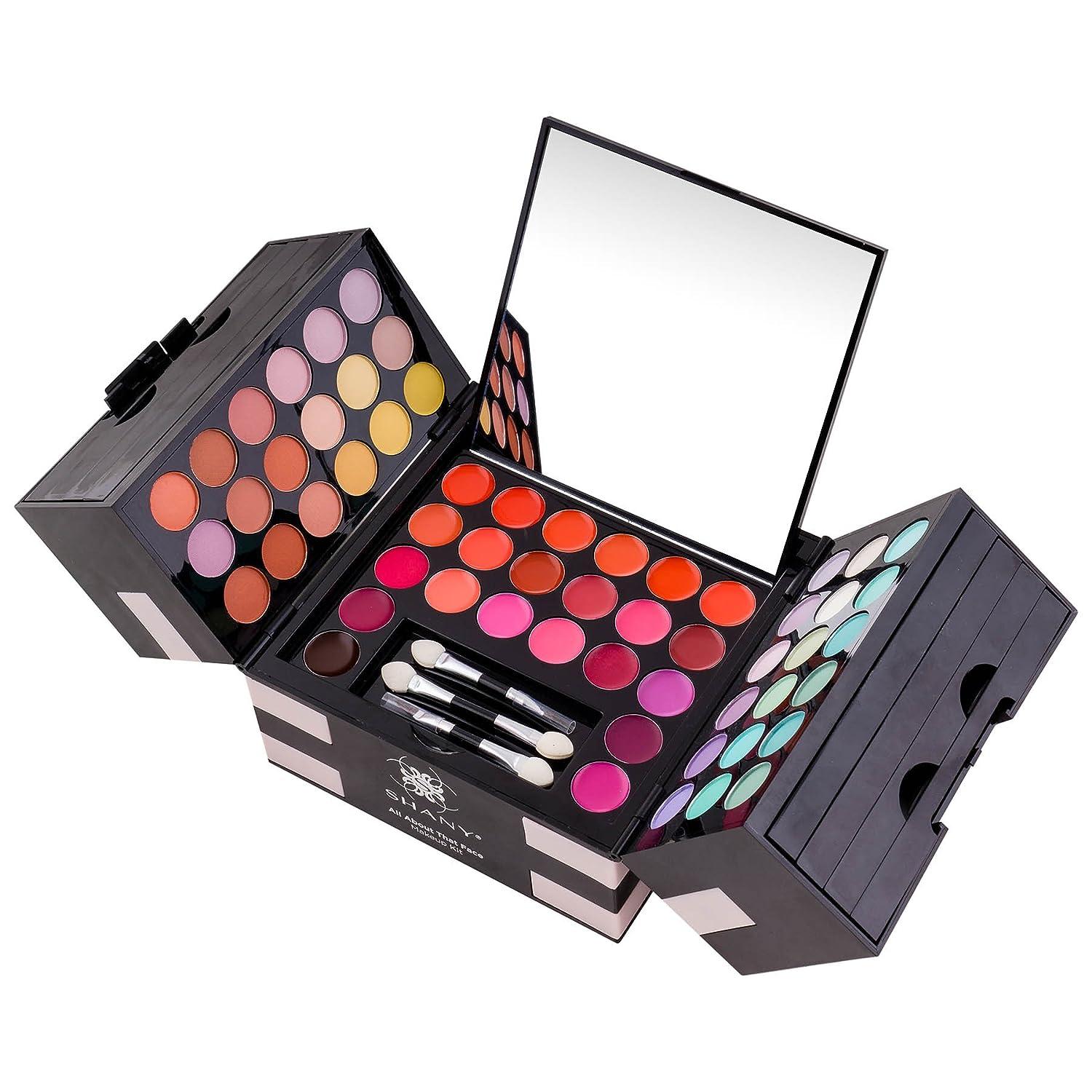 SHANY 'All About That Face' Makeup Kit - All-in-One Eye Shadows, Lip ...