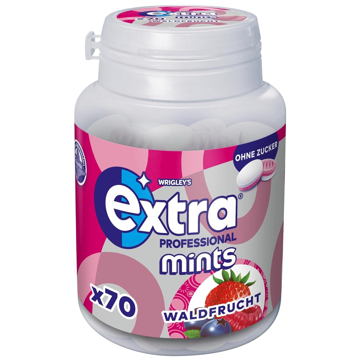 Extra Mints | Professional Forest Fruit | Sugar-Free Pastilles | 6 ...