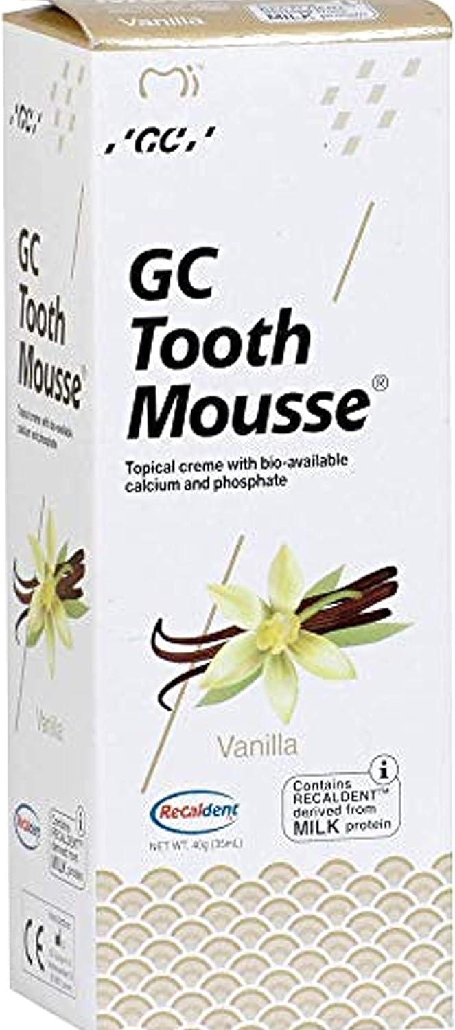 GC Tooth Mousse Vanilla 35ml - Pack of 1 | Dental Care - Vanilla Flavor ...