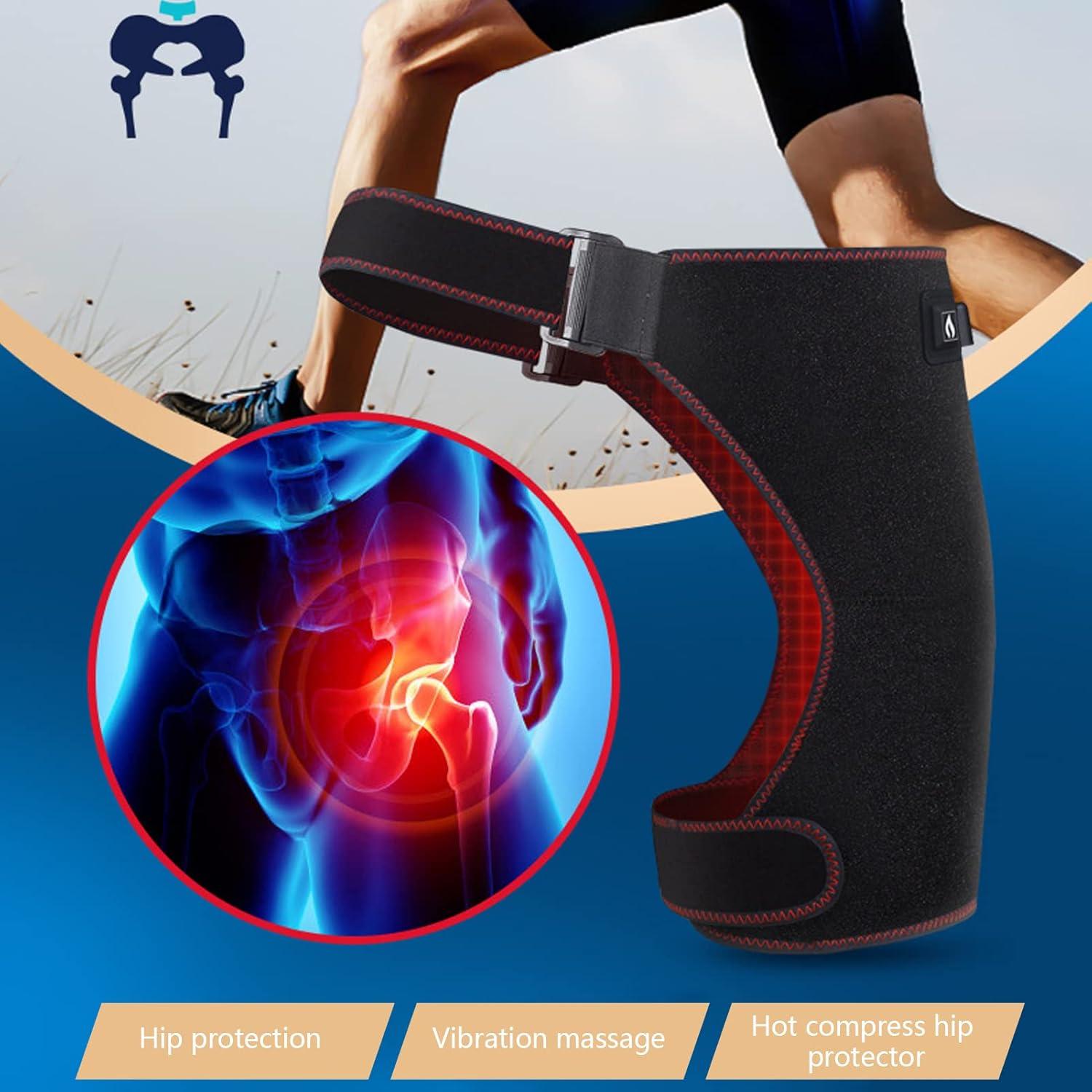 Ischias Pain Relief Bandage | Heated Inguinal Hip & Thigh Compression ...