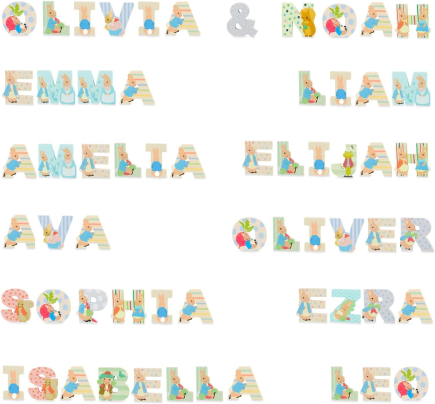 Peter Rabbit Wooden Letter Y with Benjamin | Alphabet Animal ...