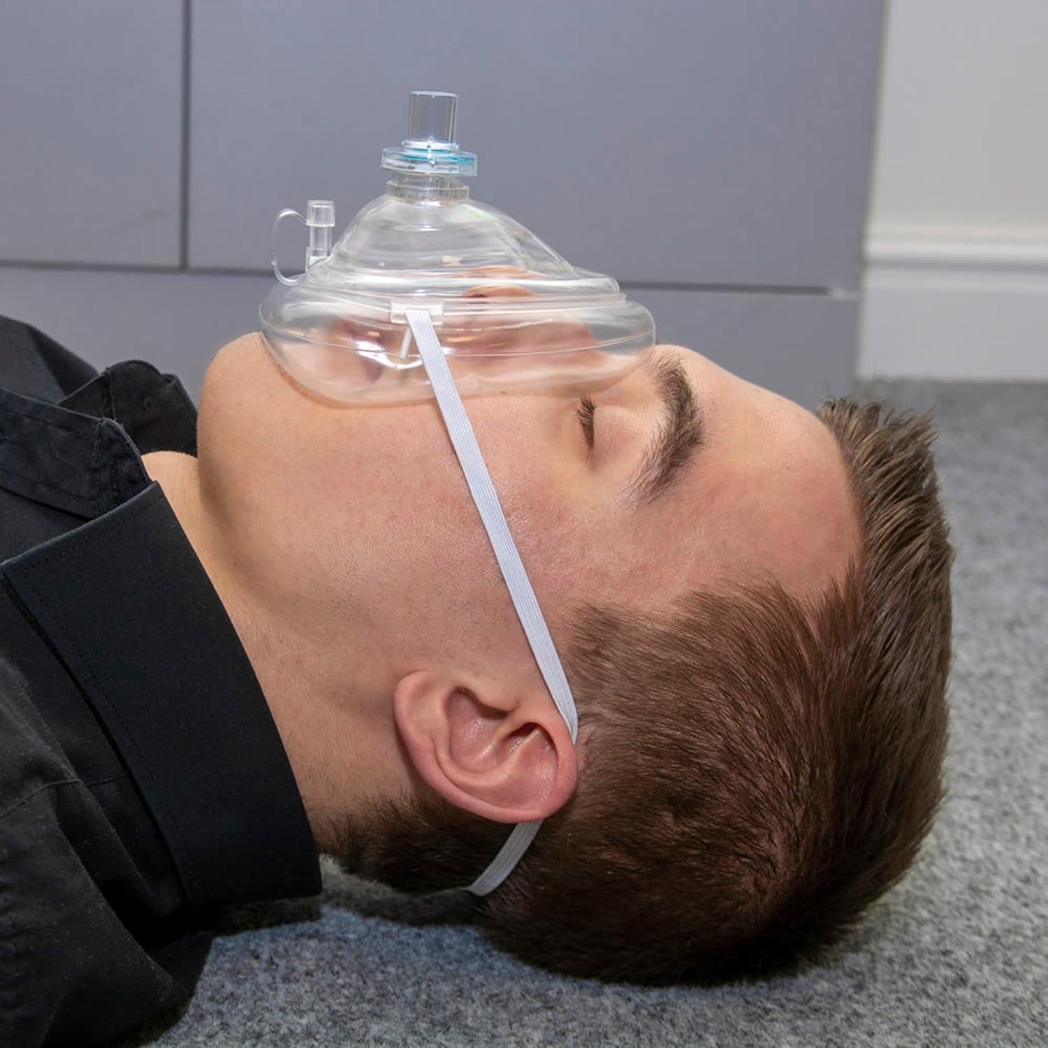 St John Ambulance Resuscitation Rescue Mask - CPR Emergency Kit | Buy ...