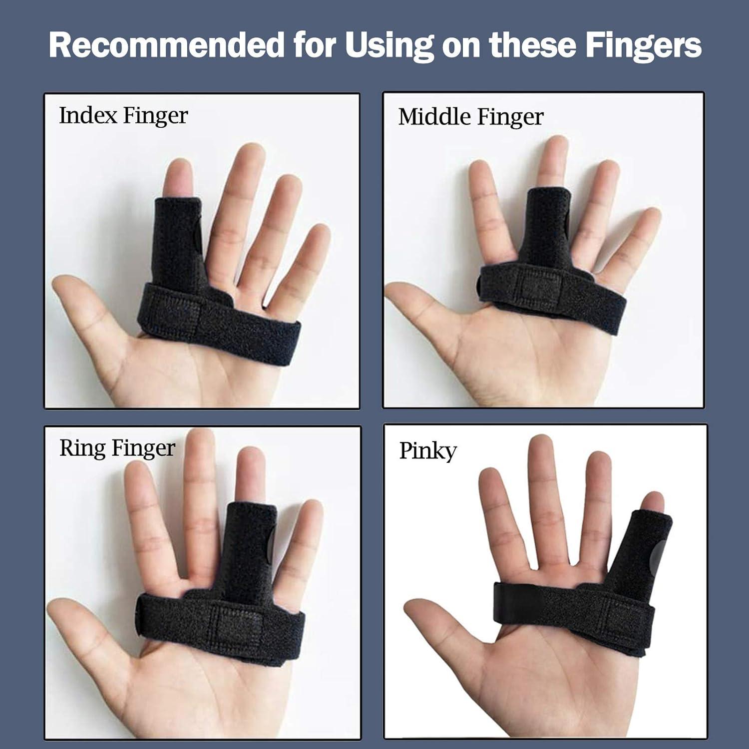 Trigger Finger Splint - Adjustable Brace for Right/Left Hand Support ...