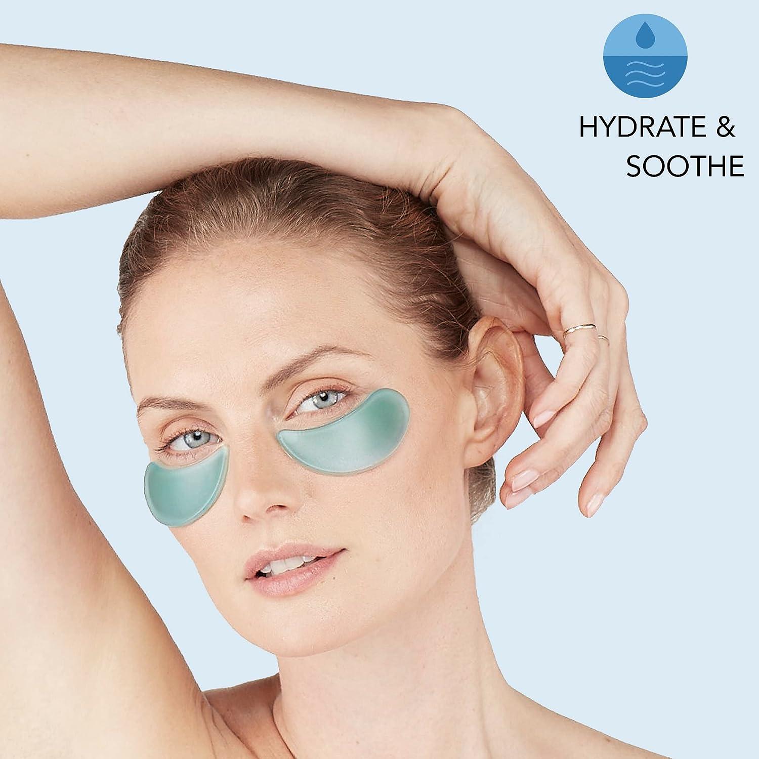 skn by conair Cool Beanz Reusable Under Eye Patches Rechargeable ...