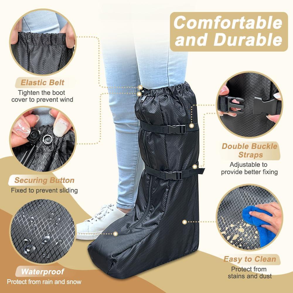 Neppt Tall Walking Boot Cover for Women Men - Orthopedic Foot Cast ...