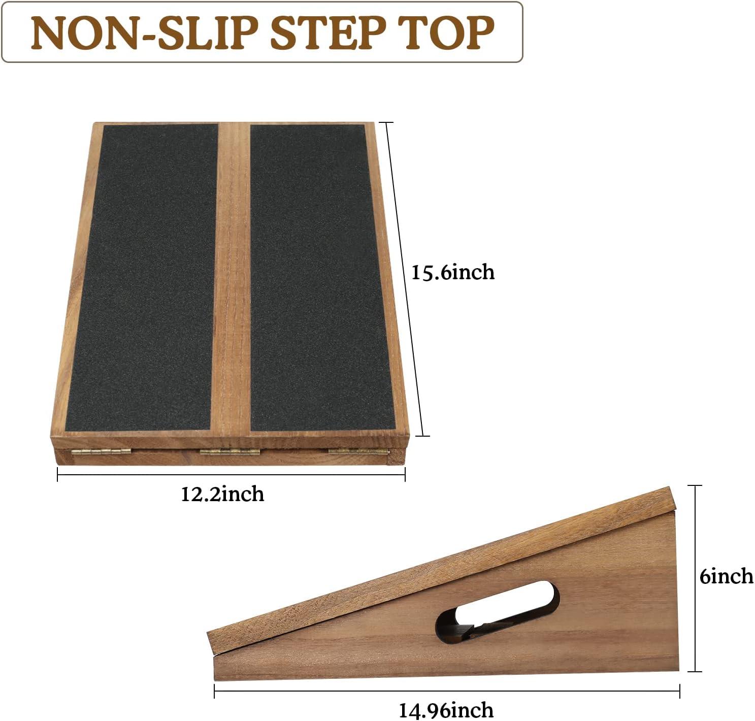 Professional Slant Board Calf Stretcher - Adjustable Incline Stretch ...