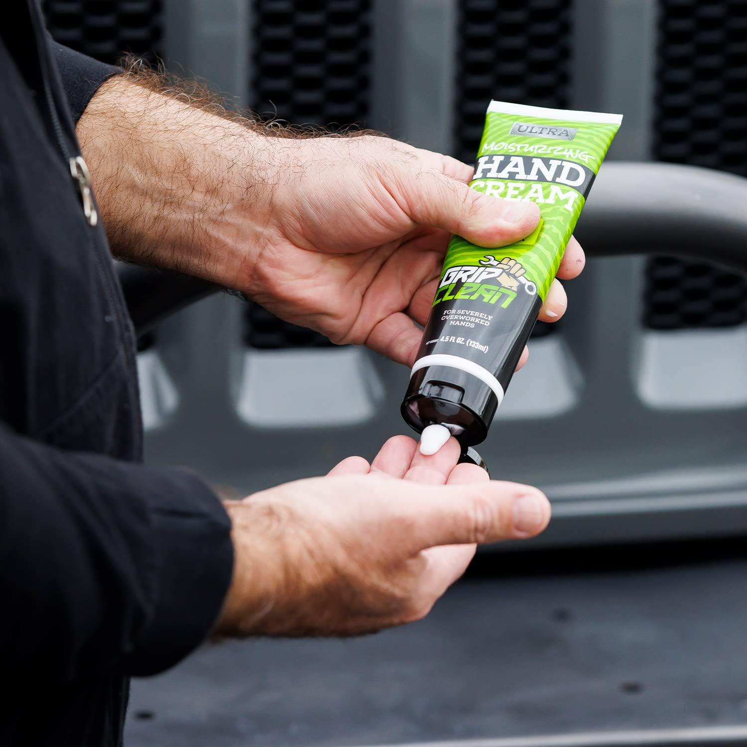 Grip Clean Ultra-Moisturizing Hand Cream for Men | Natural Ingredients ...