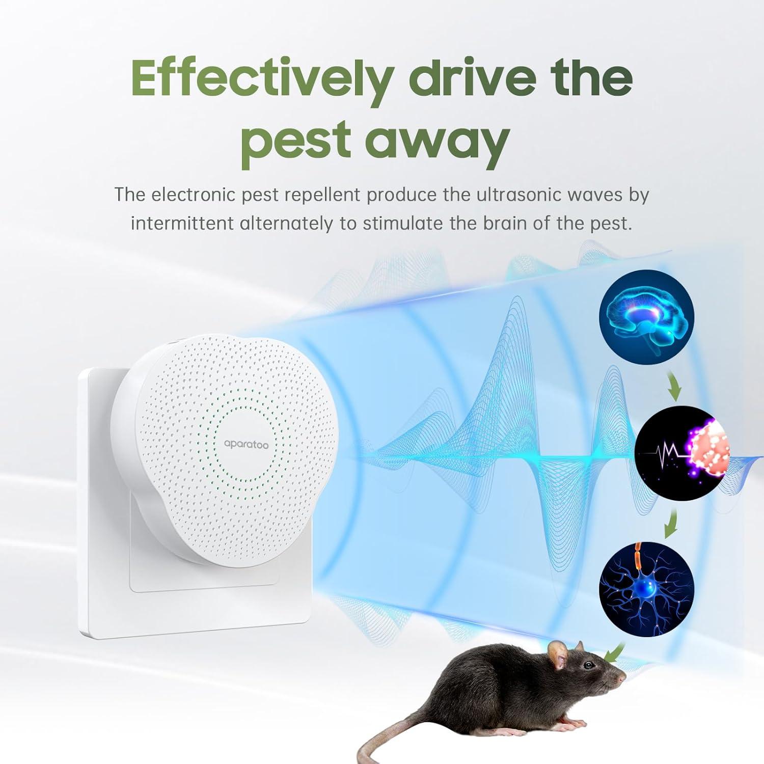 Effective Mosquito Lamp & Insect Destroyer - 4 Pack UV Pest Control ...