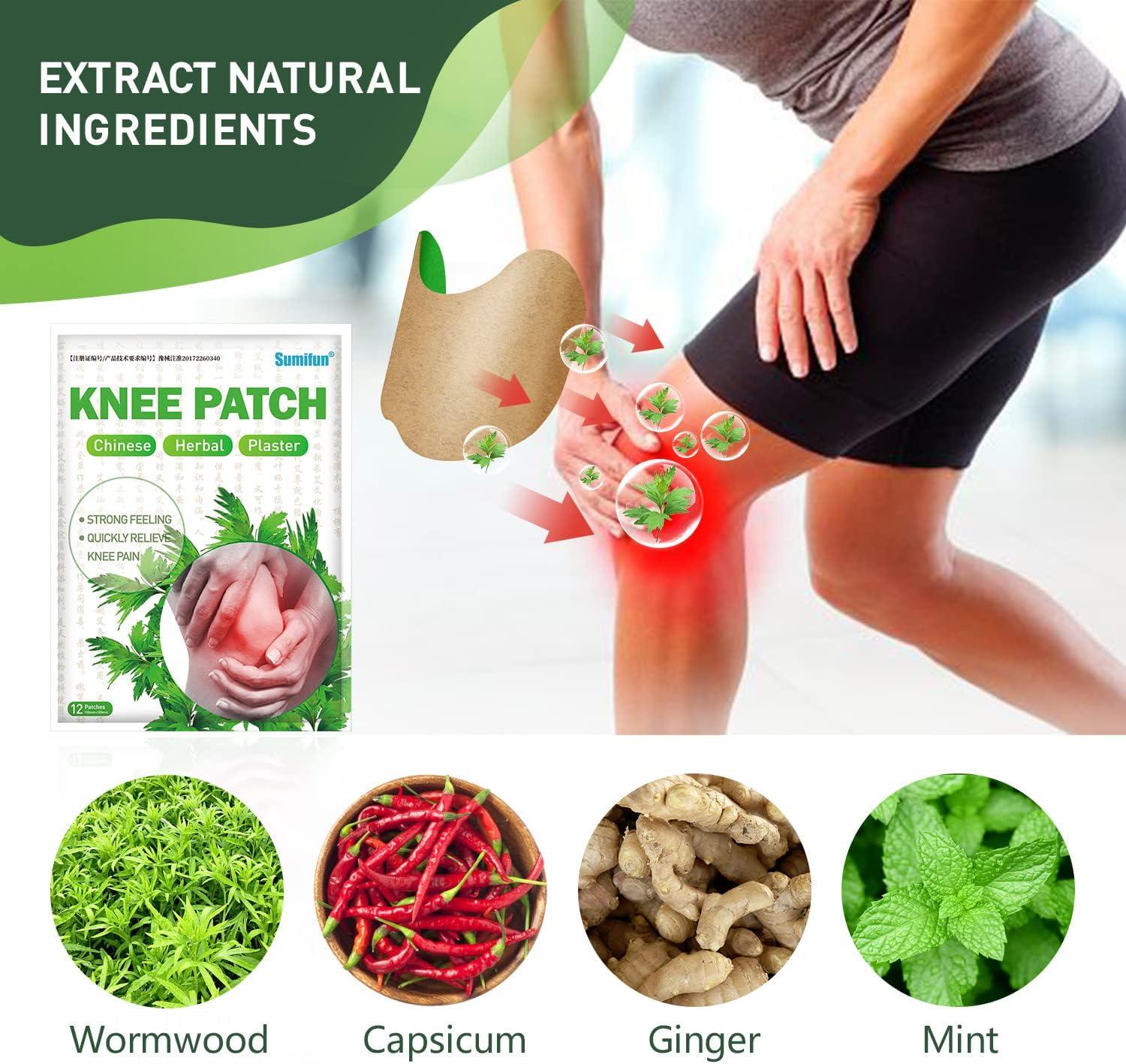 Sumifun Pain Relieving Patches - 120 Count for Knee, Back, Neck ...