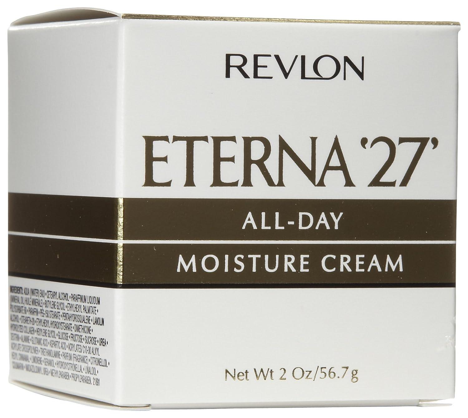 Revlon Eterna'27 All Day Moisture Cream for Dry Skin - Hydrating and ...