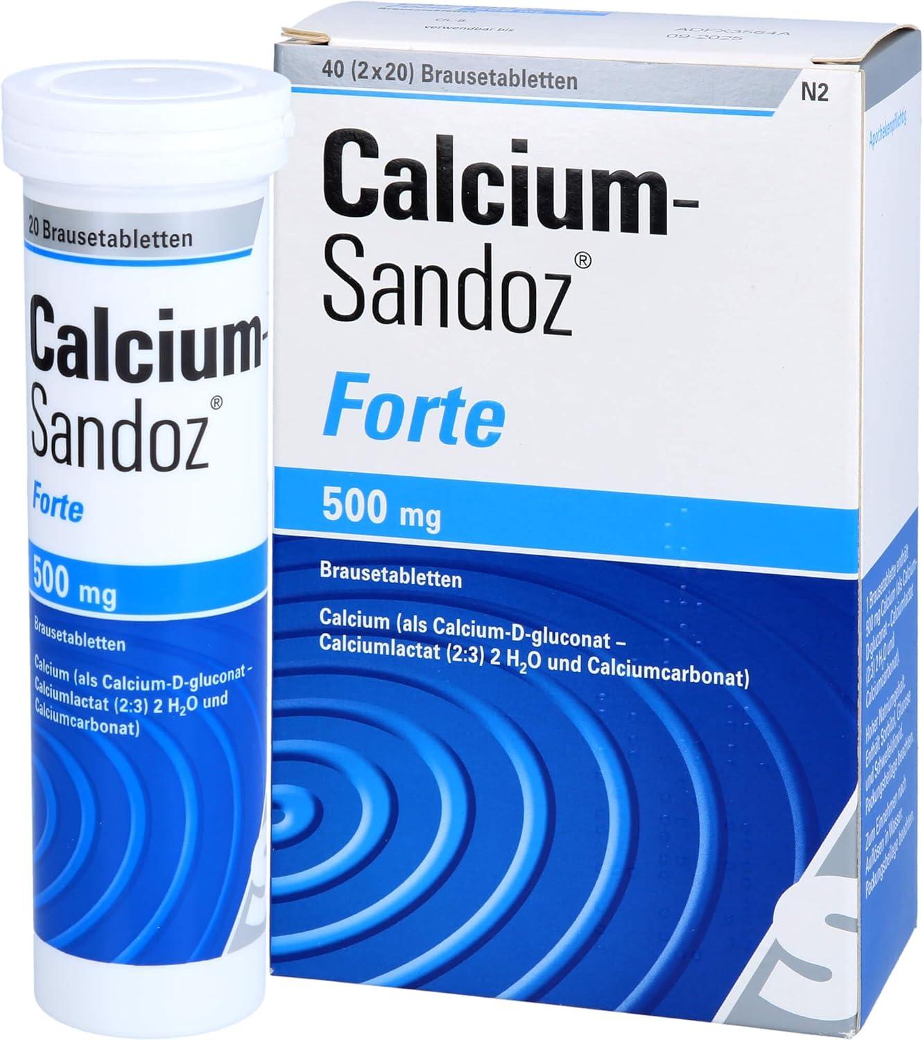 Buy Calcium Sandoz Forte Effervescent Tablets - Fast International ...