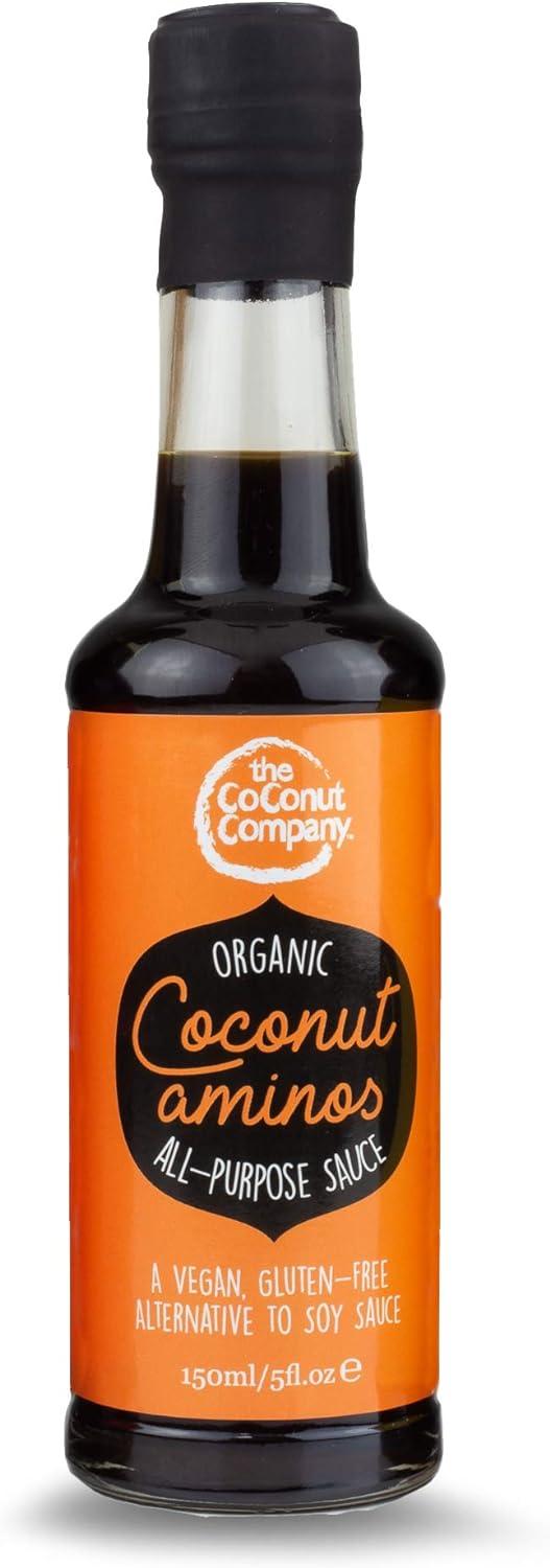 Organic Coconut Aminos Sauce - 3 x 150ml | 100% Natural & Pure Coconut ...