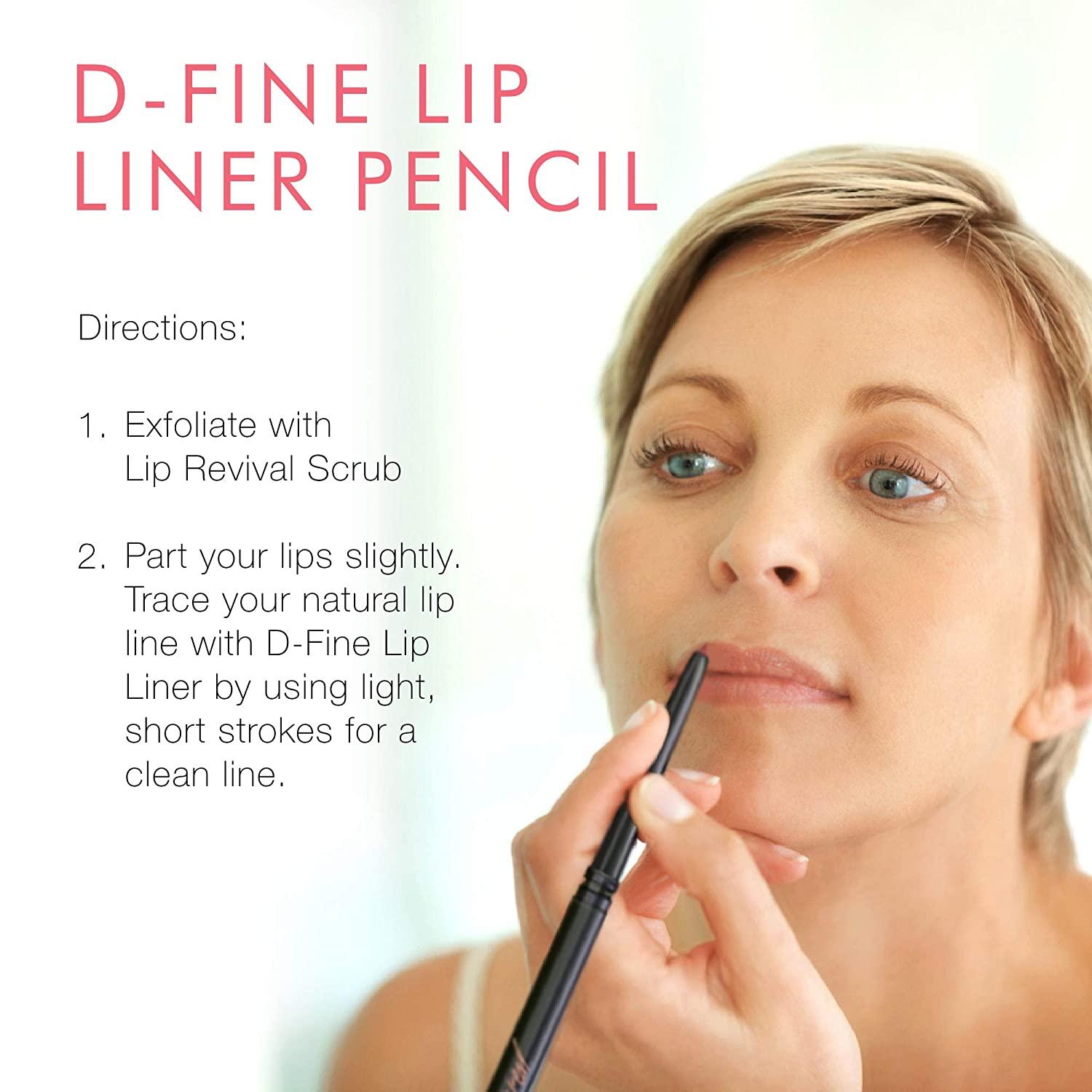 Beauty For Real D-Fine Lip Liner Pencil - Universal Long-Wear Shade for ...