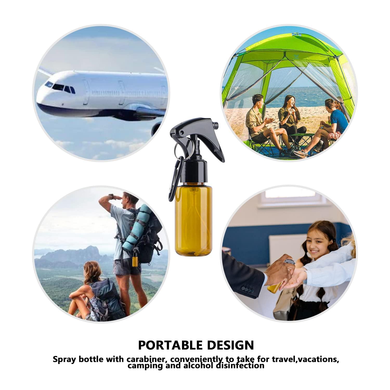 TANSHINE 50ml Small Spray Bottles - Portable Mini Fine Mist Water ...